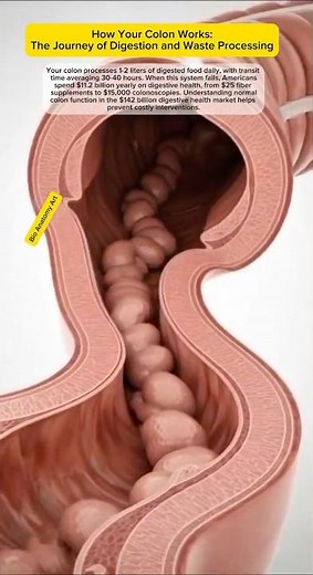 How Your Colon Works: The Journey of Digestion and Waste Processing