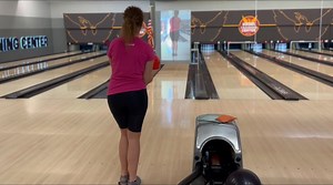 Using some of the tools at Kegel Training Center today. What do you think I was working on today? #StormNation #BuiltForBowling | Verity Crawley