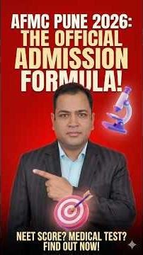 Doctor + Army Officer: How to Crack AFMC Pune (NEET 2026)