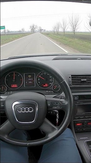 Audi A4 B7 2.0TDI 140KM Acceleration