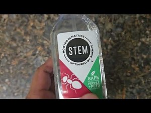 STEM Plant Based Bug Spray Kills Ants, Roaches And Flies