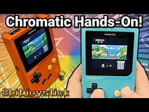 Preview: Chromatic FPGA GameBoy Color by ModRetro!