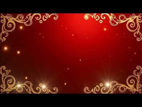 Red & Gold Christmas Background Loop , classy fancy