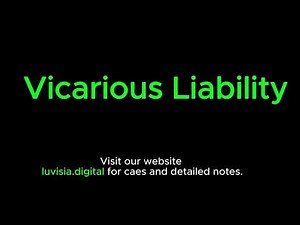 Vicarious Liability Explained