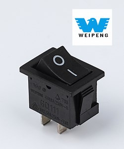 [Hot Item] Gq111 Push Timer Switch 2 Pole Rocker Switch for Running Machine with ENEC TUV UL