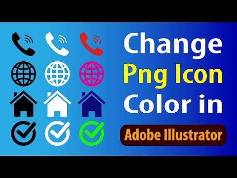 How to Change Icon's Color in Illustrator 2024.