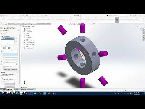 Explosionado Radial Solidworks