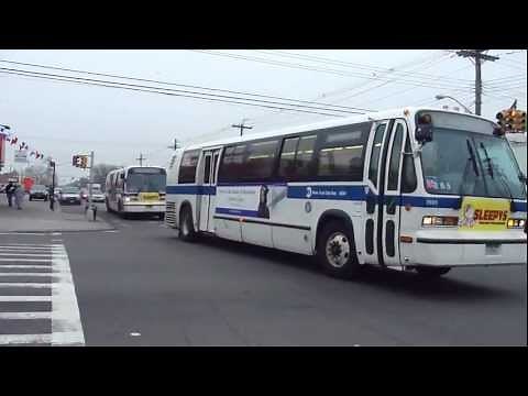 MTA: Orion VII B82 Nova-RTS & New Flyer XD40 Xcelsior B6 & Nova-LFSA NIS Buses at E108th St