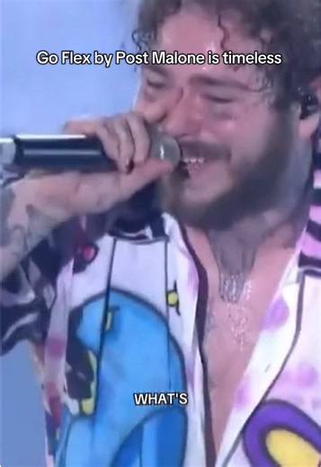 Go Flex by Post Malone is timeless #postmalone #fyp #postmalonefans #postmaloneconcert #goflex song - Go Flex Post Malone