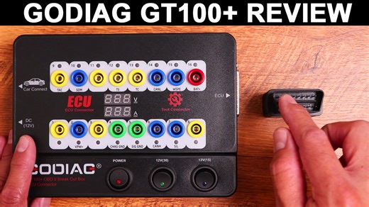 Watch Godiag GT100  OBD2 Breakout Box Review on Amazon Live