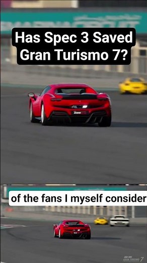 Has the Spec 3 update SAVED GT7?