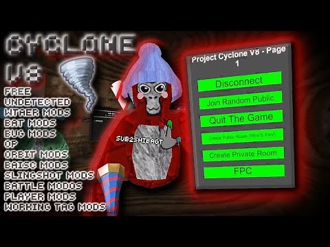 IS THIS THE NEW BEST MOD MENU?.. | UNDETECTED | FREE | CYCLONE MENU V8.0