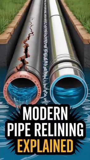 Modern Pipe Relining Technology Explained | No Dig Pipe Repair Animation
