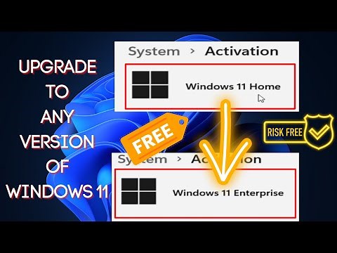 Upgrade windows 11 home to windows 11 pro | education | enterprise | Free upgrade