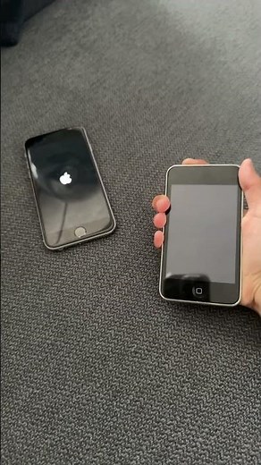 iPhone 6s on iOS 15 vs iPod touch 3 on iOS 5 boot up test #shorts #iphone6s #ios15 #ipodtouch3 #ios5