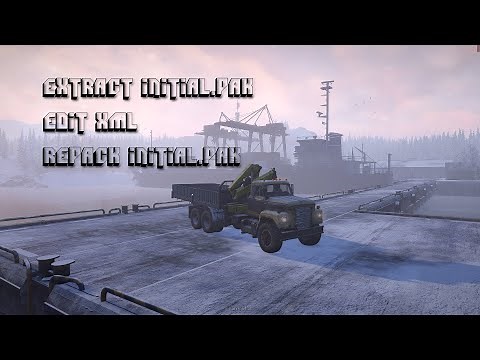 Snowrunner - XML edits and how to repack in the initial.pak!