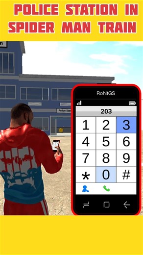 FAINALY NEW POLICE STATION SPIDER MAN TRAIN CHEAT CODE 🤩 INDIAN BIKE DRIVING 3D #indianbikedriving3d