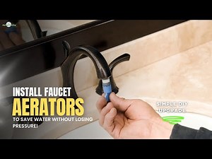 Install Faucet Aerators to Save Water WITHOUT Losing Pressure! 💧 Simple DIY Upgrade