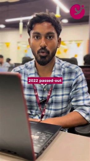 WHY tap on Instagram: "Meet Mr. Shiva, a B.Tech Computer Science graduate from Chennai (2022 batch) who transformed a 2-year career gap into a powerful comeback story in Full Stack Development 💻✨ Today, Shiva is successfully placed proving that the right training, practical learning, and consistent effort can turn any gap into an opportunity for growth 🌟 👉 Learn Full Stack Development the real way with India’s first AI-Powered IT Training Institute – WHY TAP! 🔗 Visit: https://whytap.in 📲 Fo