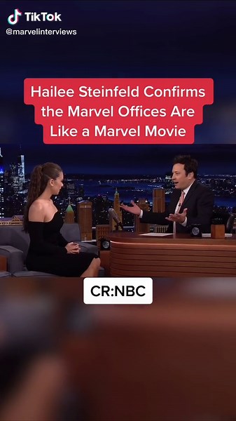 Hailee Steinfeld Marvel Offices Experience | Hawkeye Interview