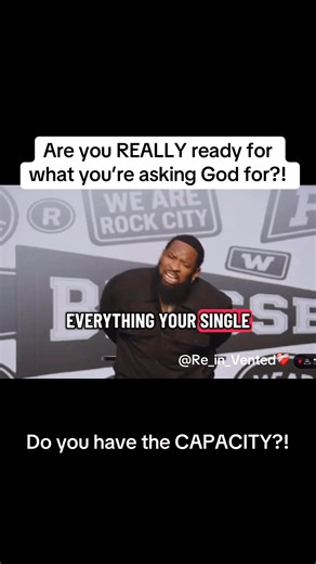 211K views · 18K reactions | Do you have the CAPACITY?‼️ #capacity #christianmotivation #pastormikejr #askgodforhelp | Natalee MEd | Facebook