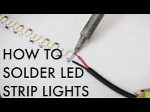 How to Solder LED Strip Lights like a Pro! | Step-by-Step Tutorial #diy #ledlights #howto #howdoi