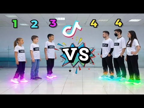 Шаффл Баттл 🤓🔥 WHO WIN 🏆 LITTLE KIDS BATTLE?? 😱 TUZELITY DANCE 🫰