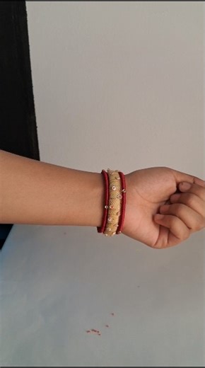 ✨ Simple & Elegant Silk Thread Bangles Making at Home 💕