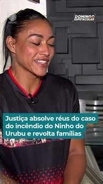 Justiça absolve réus do caso do incêndio do Ninho do Urubu #DomingoEspetacular #Shorts