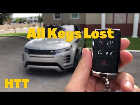 Range Rover all keys lost key programming