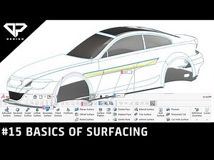 Learning Solidworks #15 : Solidworks Surfacing Basics | Basic Commands of Surfacing | DP DESIGN