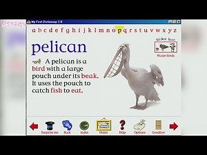 My First Incredible, Amazing Dictionary 2.0 - Water Birds Sticker Hunt