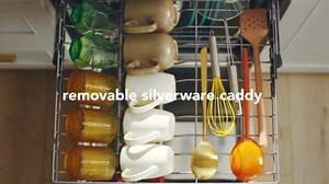 KitchenAid 24 in. Front Control Built-In Tall Tub Dishwasher in PrintShield Stainless with ProDry System KDFS424SPS