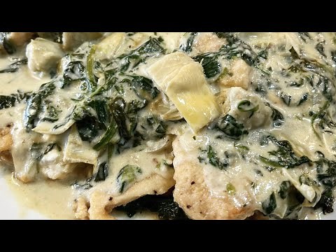 Instant Pot Spinach & Artichoke Chicken