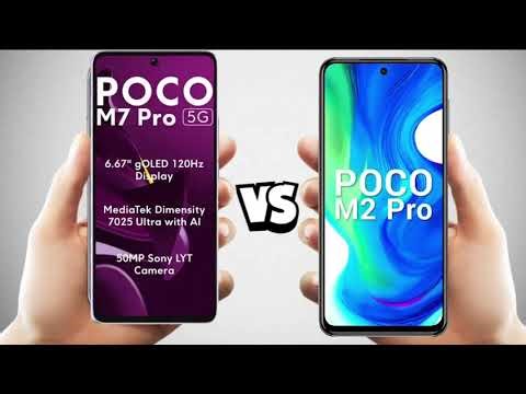 Poco m7 pro vs poco m2 pro full comparison.