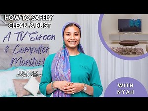 How to Safely Clean & Dust Any TV Screen & Computer Monitor (LED, LCD, Plasma, Frame, & Serif)