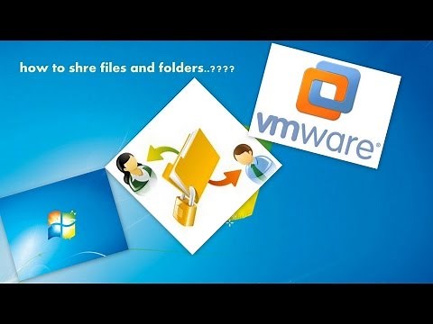How to share folder win to vmware