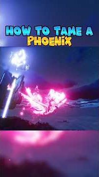 🔥🦜How To Tame a Phoenix in ARK Survival Ascended #arksurvivalascended #gaming #phoenix