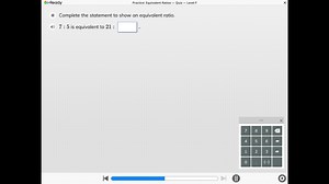 i-ReadyPractice: Equivalent Ratios - Quiz - Level FComplete ... | Filo