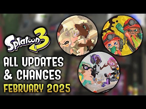 All Updates & Changes in February 2025 - Splatoon 3