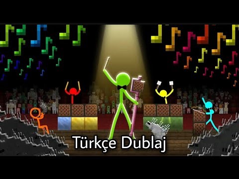 NOTE BLOCK CONCERT - Dubbing (Minecraft vs Animation) Alan Becker note block concert