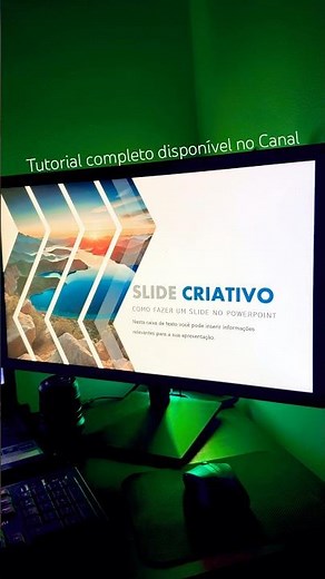Como criar slides bonitos para uma apresentação profissional no PowerPoint 🔥 #powerpoint #tutorial