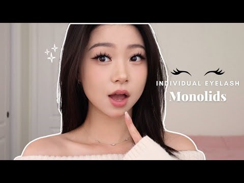 INDIVIDUAL LASHES ON MONOLID | TUTORIAL/TIPS