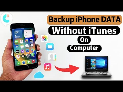 How to Backup iPhone without iTunes on Computer | Backup & Restore iPhone Data (Support iPhone 15)