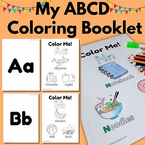 Beginning sound coloring worksheet Letter Sound coloring page Alphabet Tracing