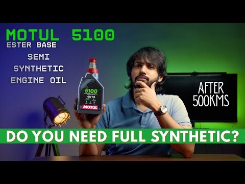 Motul 5100 Engine Oil Review-Full Synthetic Engine oils are Overrated?