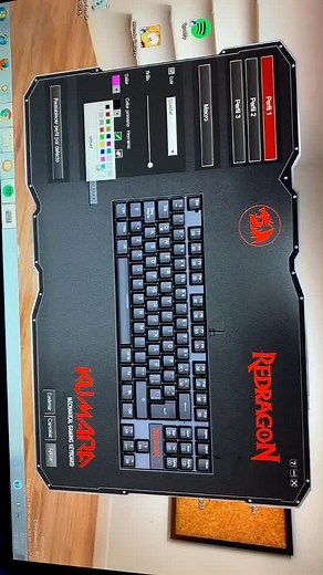 #personalizados #foryoupage #viral #diseño #teclado #redragon #kumara #gaming #gamer #rgblights #fullcolor