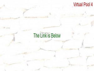 Virtual Pool 4 Key Gen (Free Download)