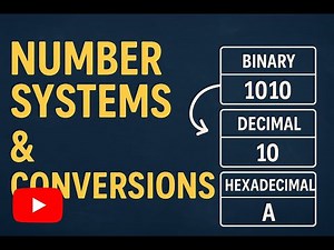 Day 1 Number Systems & Conversions
