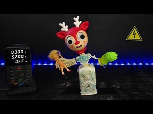 DIY Electric Toy VS High Voltage ⚡ Funny Experiments ⚠️DANGEROUS ⚠️